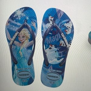 Havaianas | Shoes | Nwt Girls Slim Frozen Flip Flop | Poshmark